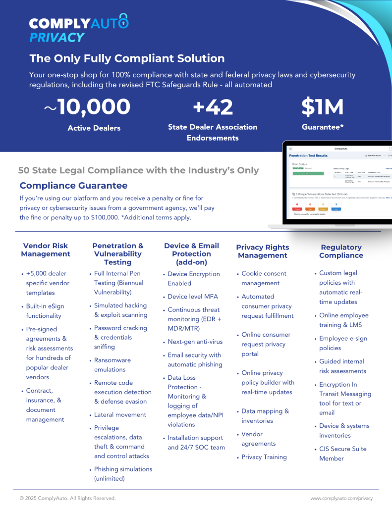 ComplyAuto Privacy - ComplyAuto